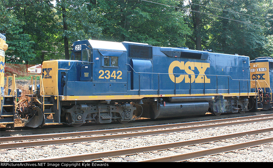 CSX Road Slug #2342 on O035-17